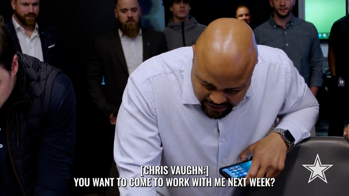 Interview: Chris Vaughn of the Dallas Cowboys Discusses His Very ...